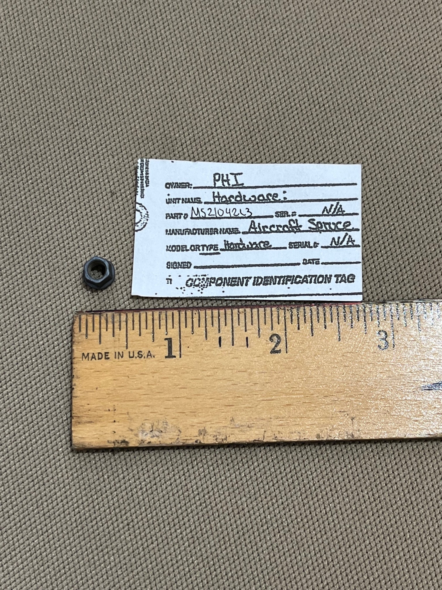 MS21042L3 NUT – Prestige Robinson Helicopter Parts