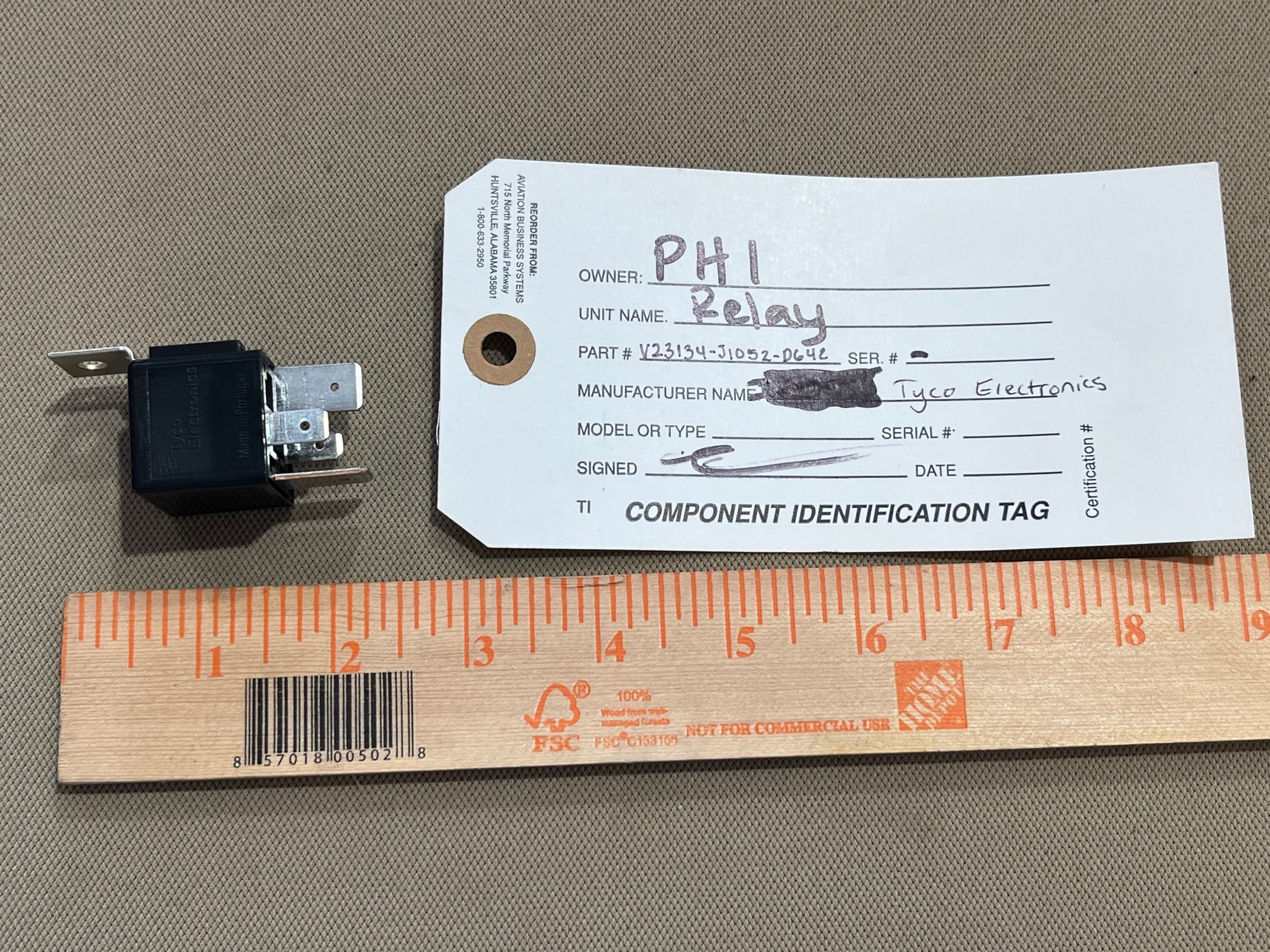 V23134-J1052-D642 RELAY – Prestige Robinson Helicopter Parts
