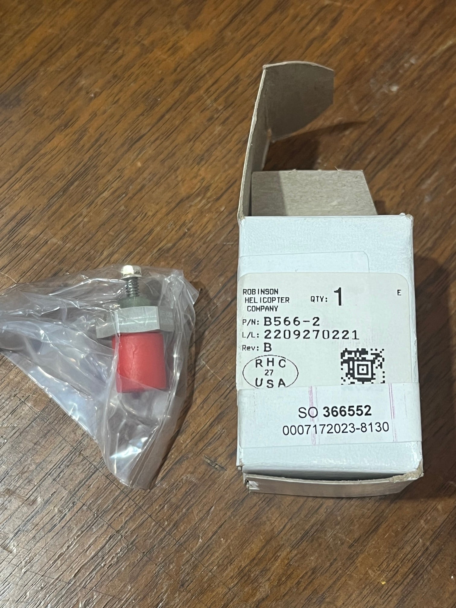 B566-2 CHIP DETECT. – Prestige Robinson Helicopter Parts