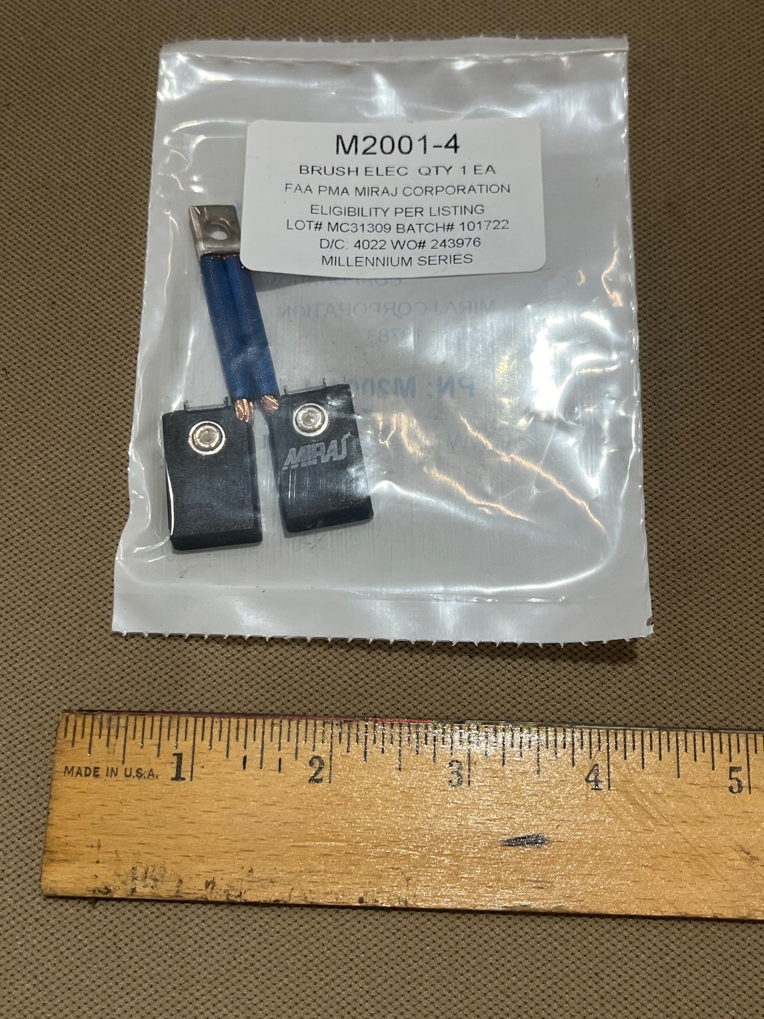 M2001-4 BRUSH – Prestige Robinson Helicopter Parts