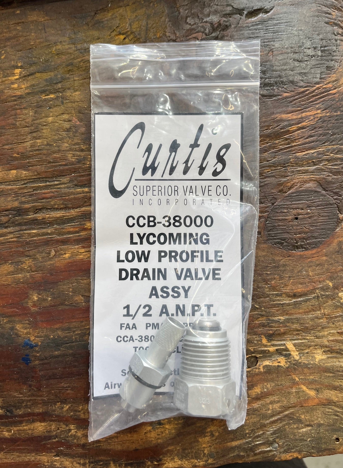 CCB-38000 DRAIN VALVE ASSY – Prestige Robinson Helicopter Parts