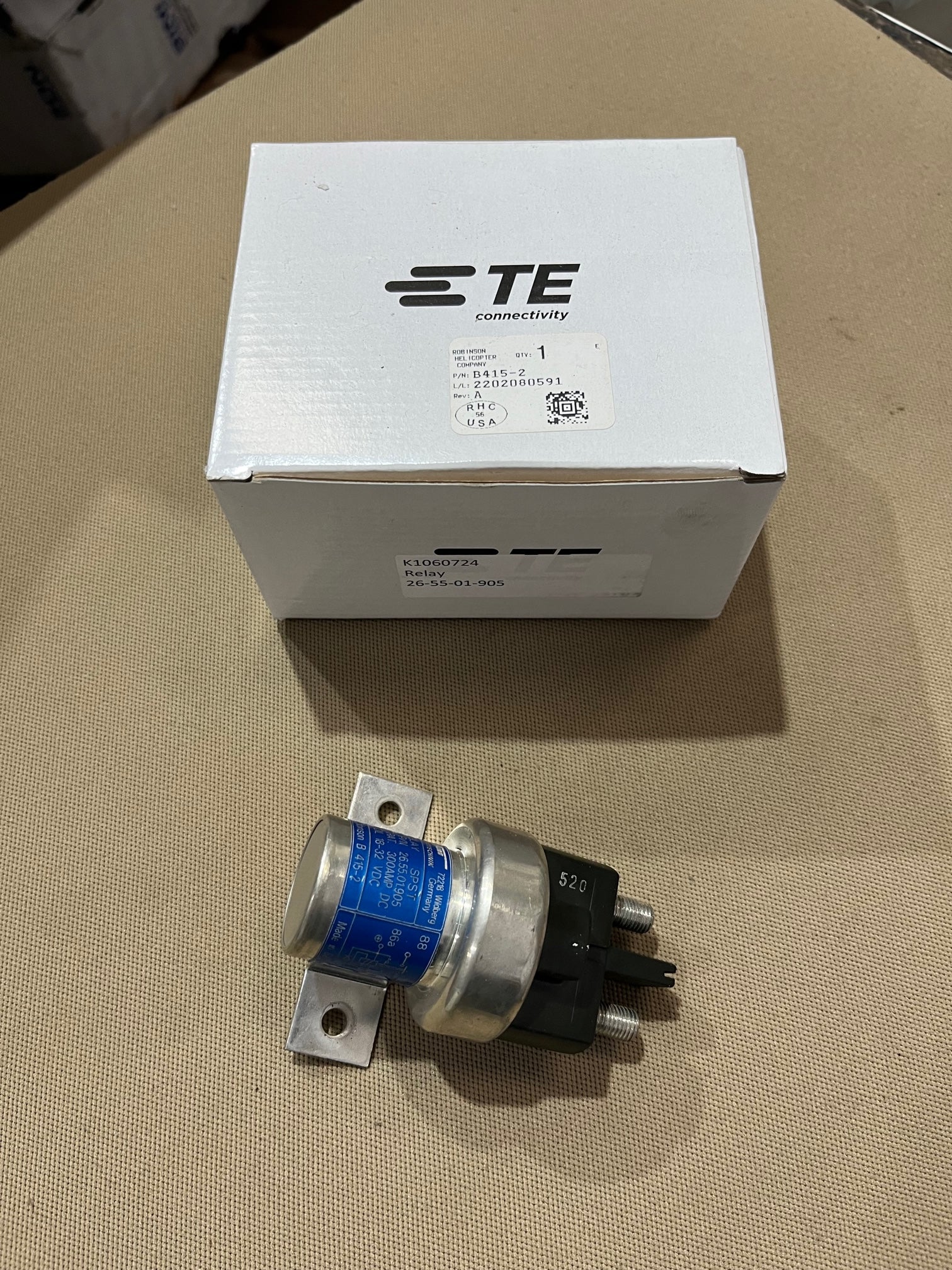 B415-2 RELAY – Prestige Robinson Helicopter Parts