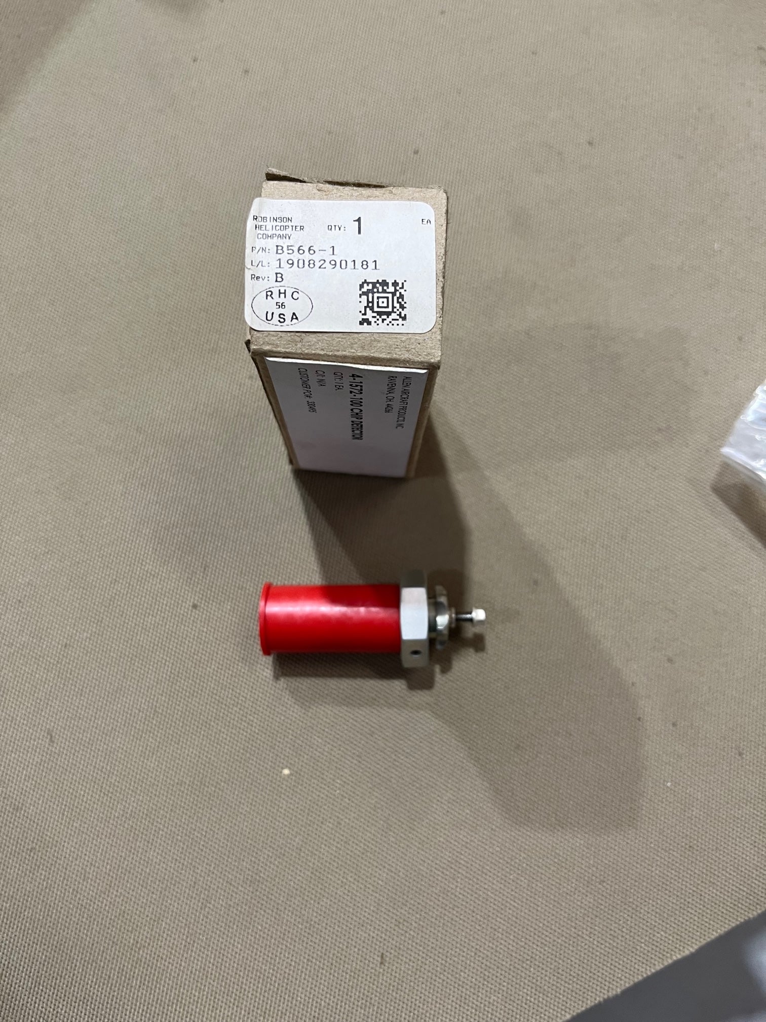 B566-1 CHIP DETECTOR – Prestige Robinson Helicopter Parts