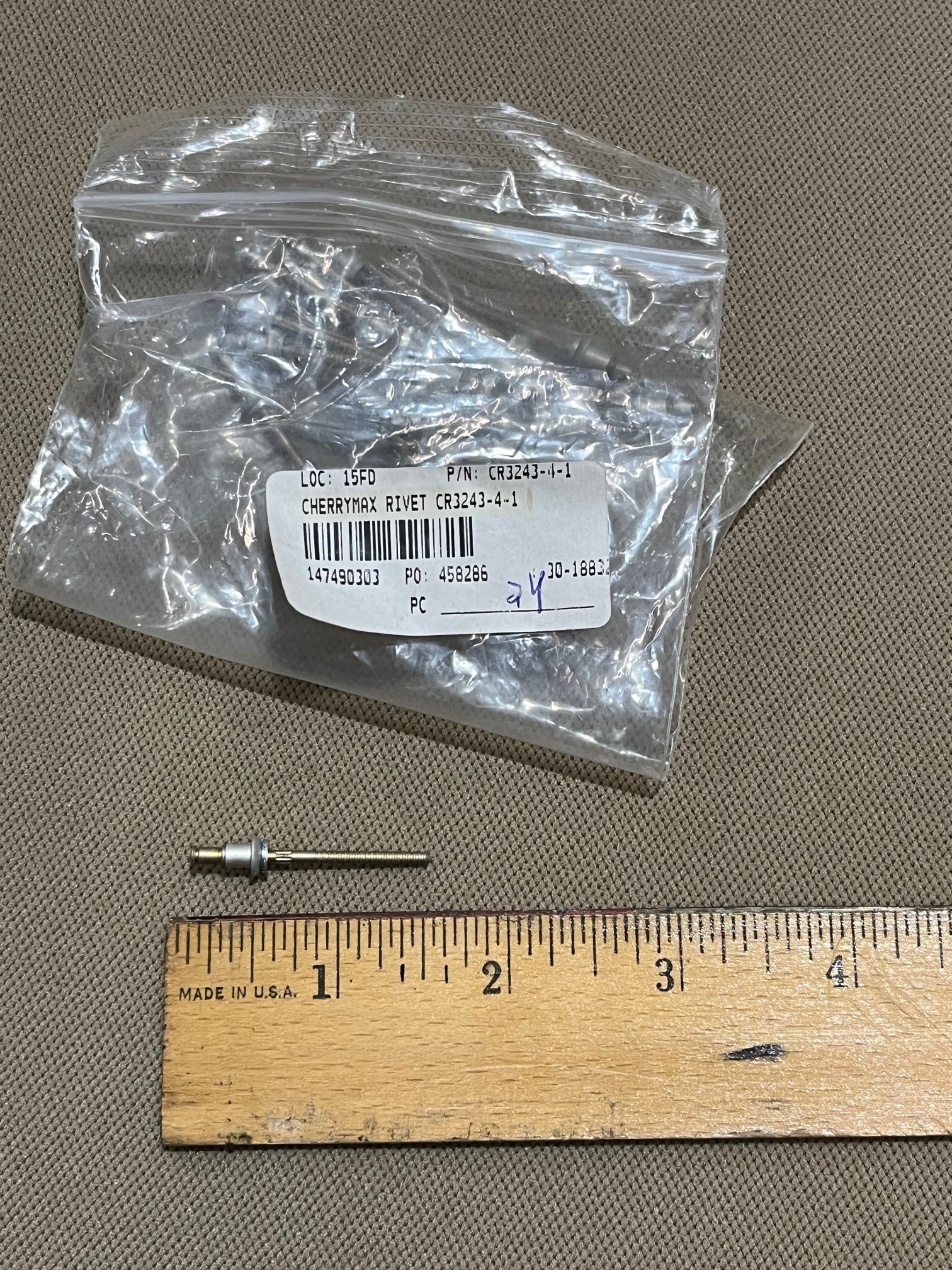 CR3243-4-1 CHERRYMAX RIVET – Prestige Robinson Helicopter Parts