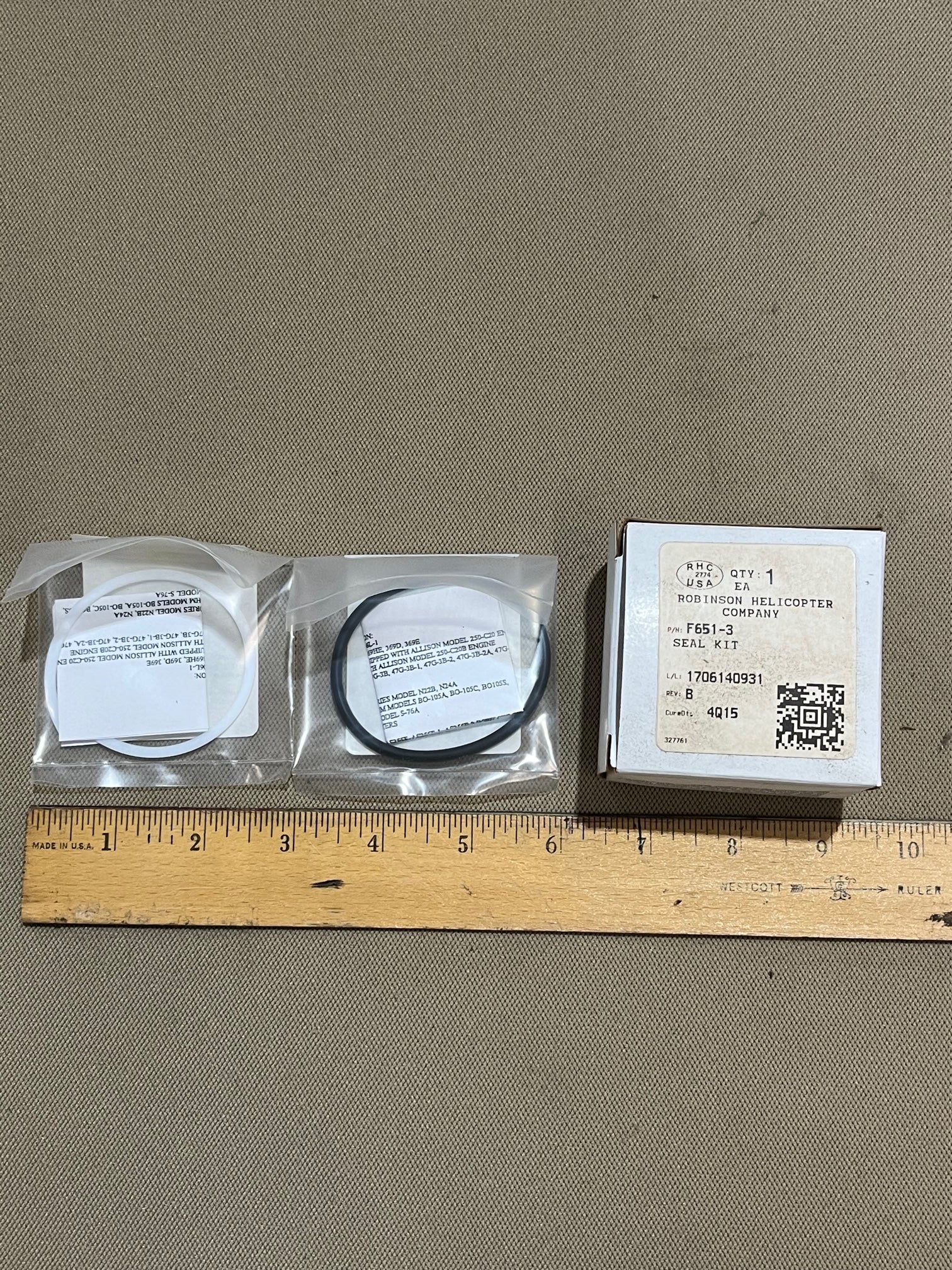 F651-3 SEAL KIT – Prestige Robinson Helicopter Parts